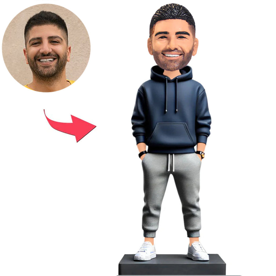 Casual Custom Bobbleheads - Fun & Relaxed Personalized Figurines ...